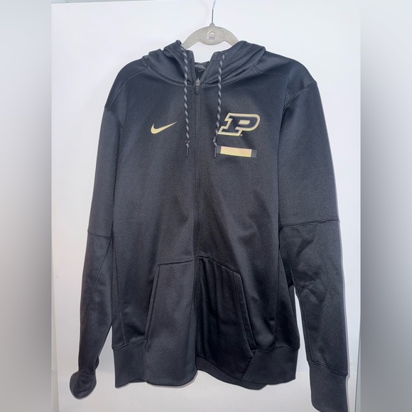 Nike | Jackets & Coats | Purdue Nike Black Drifit Jacket | Poshmark